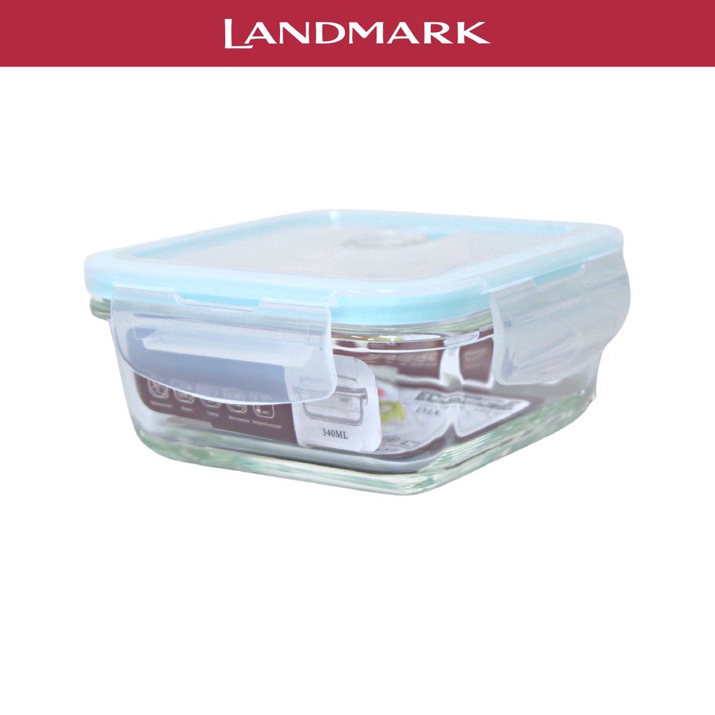 Edge Glass Square Food Keeper | Shopee Philippines
