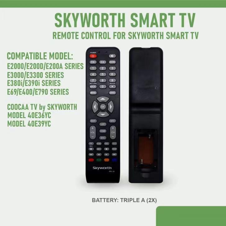 SKYWORTH Smart TV Remote Control Skyworth smart tv remote controller ...