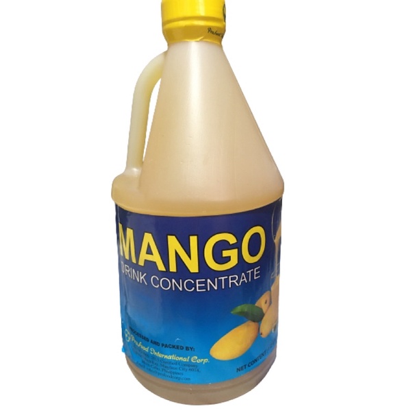 Mango Drink concentrate 1/2 Gallon | Shopee Philippines