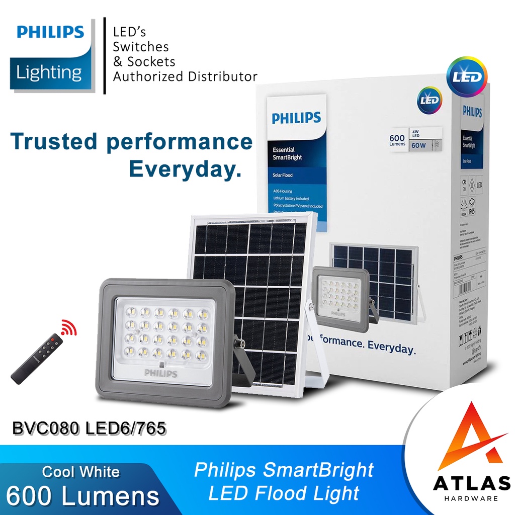 Philips SmartBright LED Flood Light BVC080 LED6/765 | Shopee Philippines