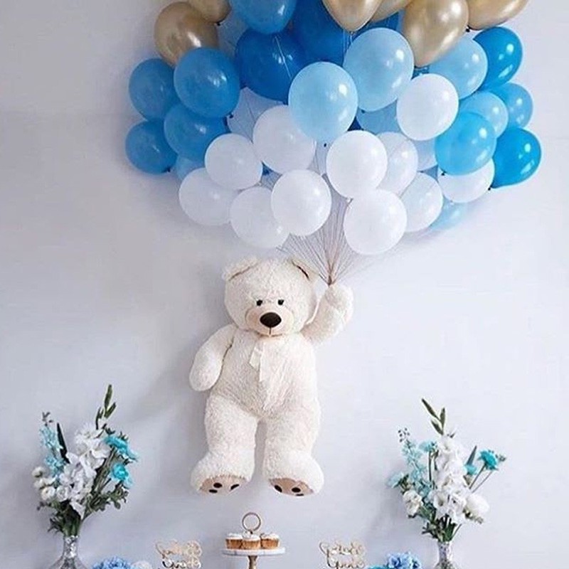 10pcs 10 Inch Balloon Birthday Pearl Latex Balloons Wedding Party ...