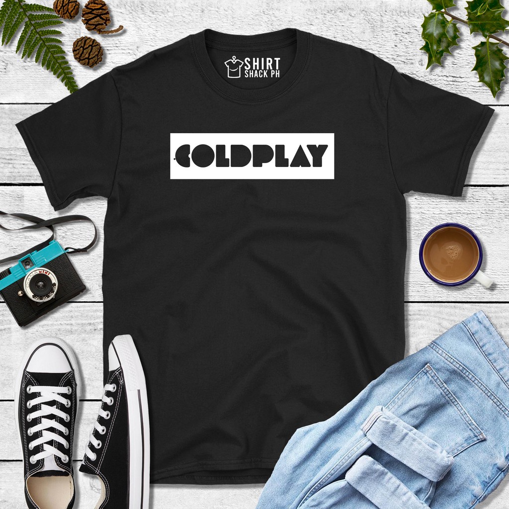Coldplay - Box Logo Shirt | Shopee Philippines