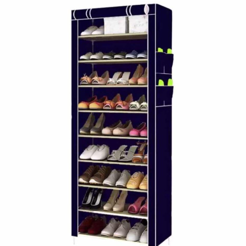 609- 9 Layer Shoe Rack Cabinet Rack | Shopee Philippines