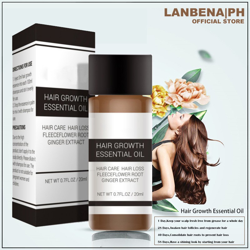 Lanbena Hair Grower Essence Hair Care Hair Growth Treatment Essential