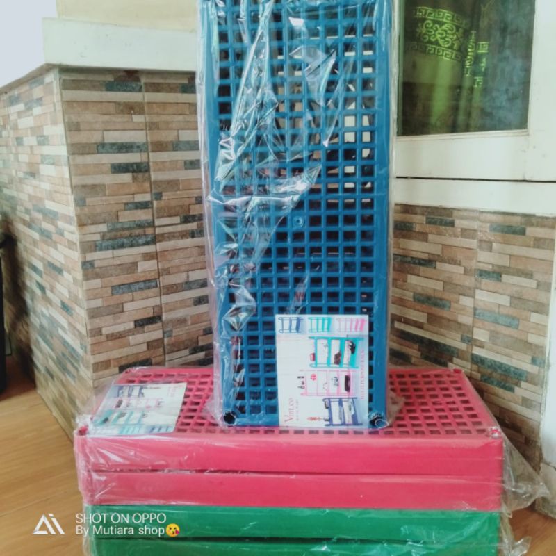 4 Stacking Shoe Rack / Plastic Shoe Rack / Shoe organizer / Shoe box ...