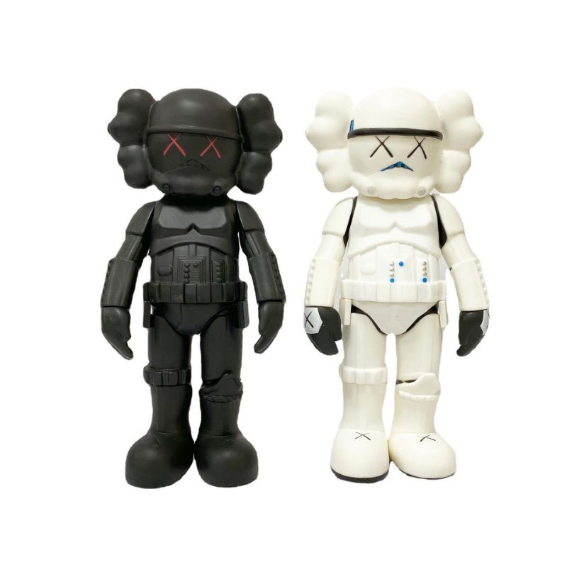 kaws star wars storm trooper vinyl 10 inches k.o. | Shopee Philippines