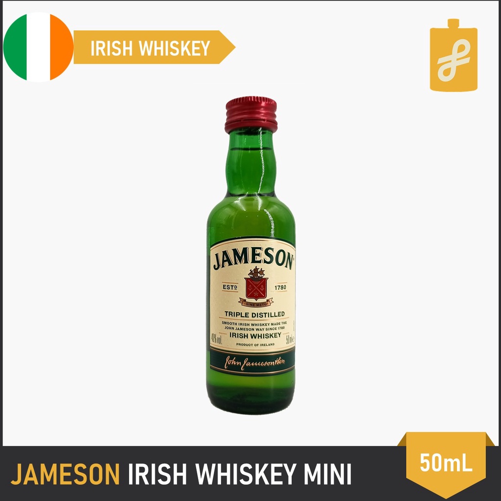 Jameson Irish Whiskey Mini 50mL | Shopee Philippines