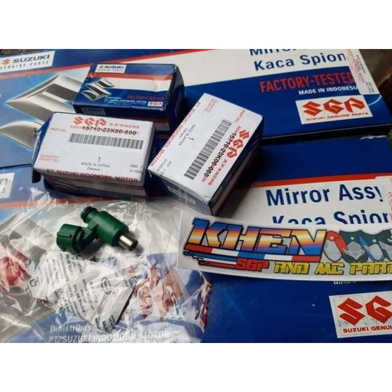 10 holes injector for raider 150 fi and 4holes genuine stock | Shopee ...