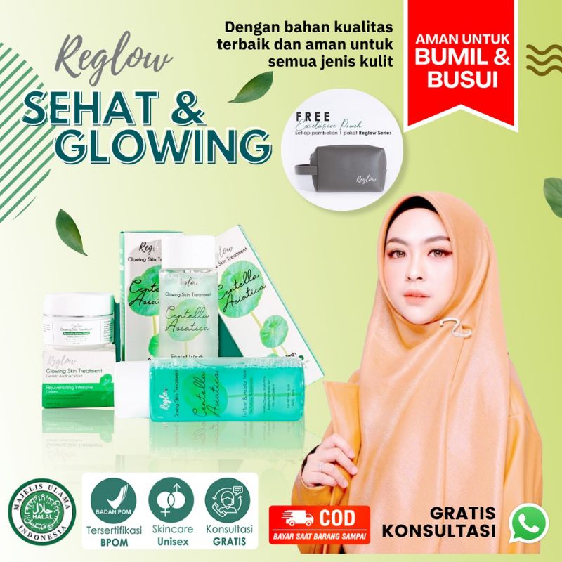 Reglow Skincare Original BPOM Reglow Glowing Skin Treatment Package By ...