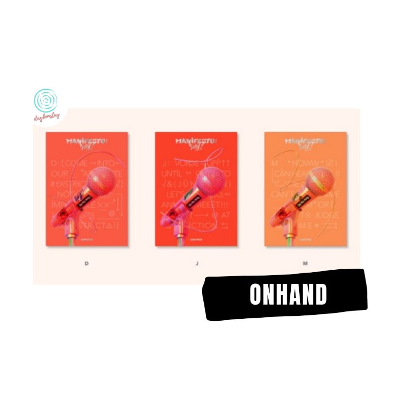 (ONHAND) SEALED ENHYPEN Manifesto Album Day 1 Ver. | Shopee Philippines