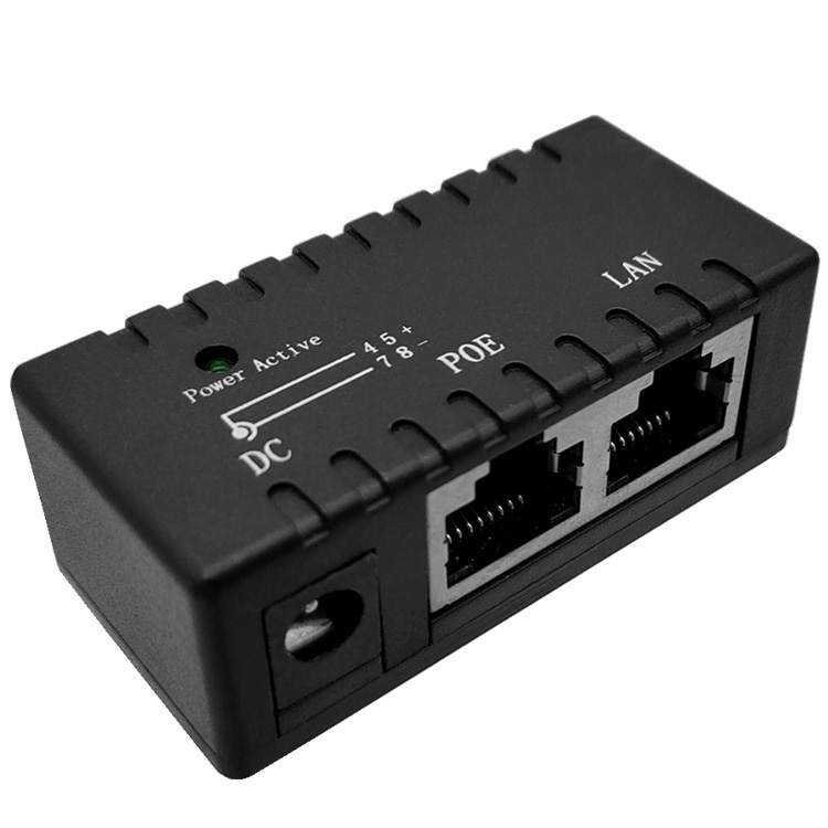Mini POE Power Supply Box POE Gigabit single-port passive splitter ...