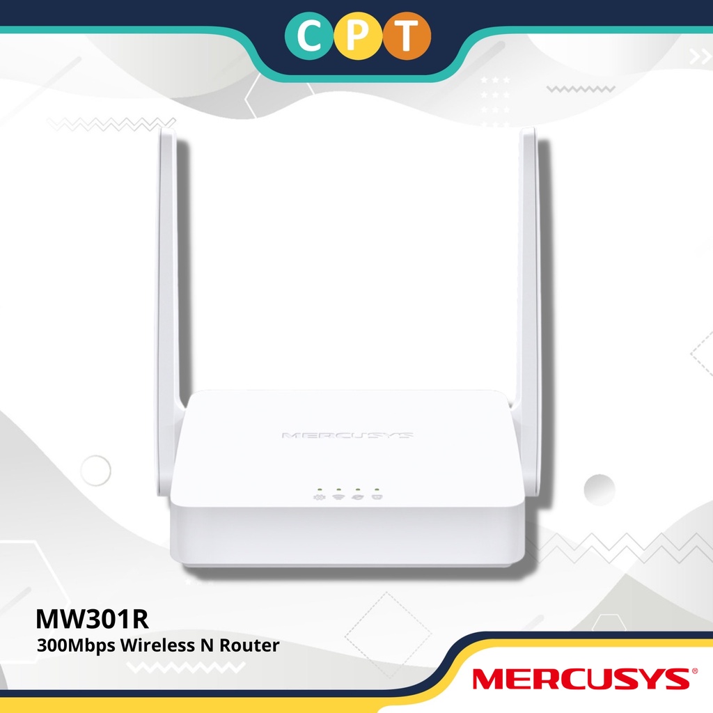 Mercusys MW301R 300Mbps Wireless N Router | Shopee Philippines