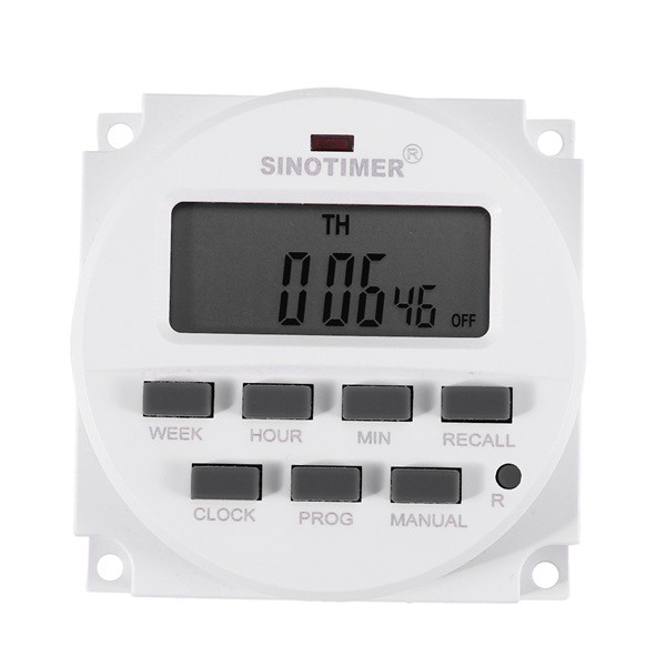 Sinotimer 220V Ac Digital 7 Day Weekly Programmable Timer Switch ... Sinotimer 220V Ac Digital 7 Day Weekly Programmable Timer Switch ...