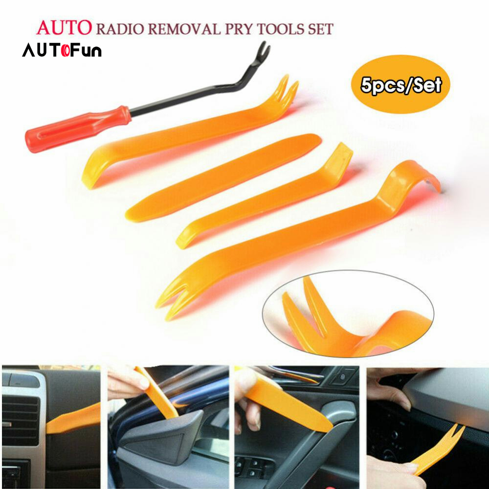 AUTOFun Car Door Panel Removal Tools Audio Trim Removal Kit Auto Nail ...