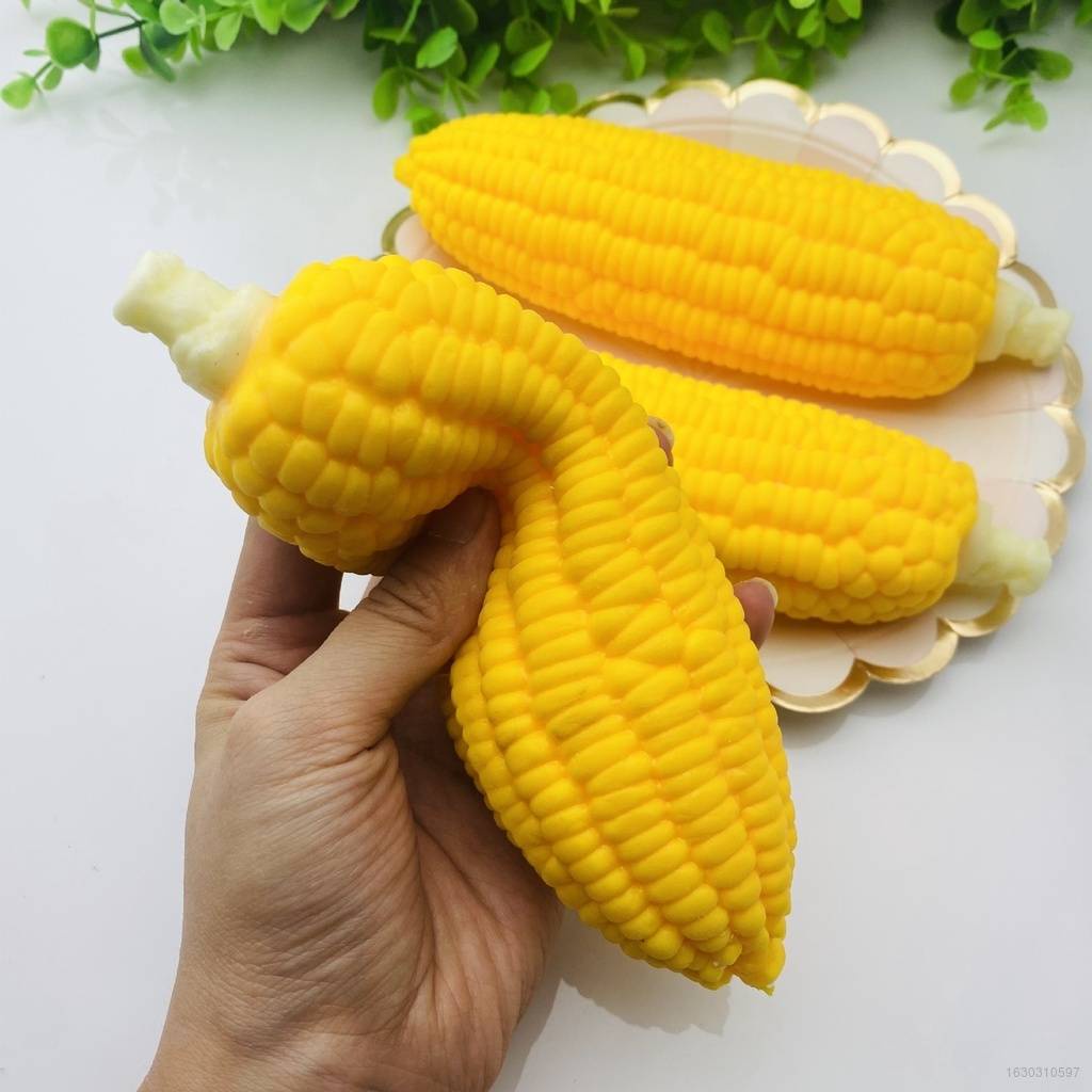 Hot Tiktok Simulation Corn Decompression Lala Le Soft Corn Toy TPR ...