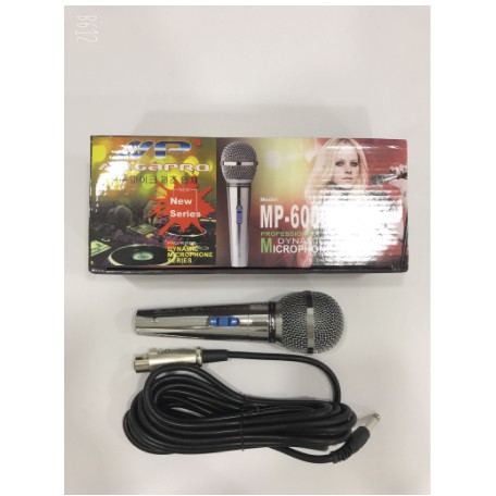 Megapro MP-6000 Professional Vocal Dynamic Wired Microphone | Shopee Philippines