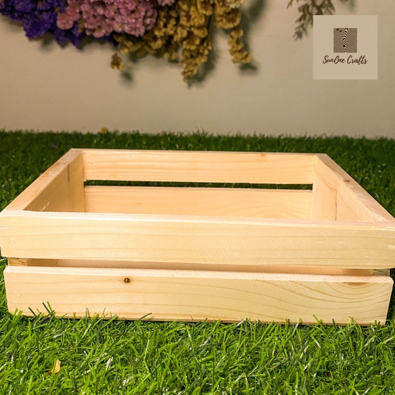 MEDIUM CRATE 9" x 6" x 2.5" | Shopee Philippines