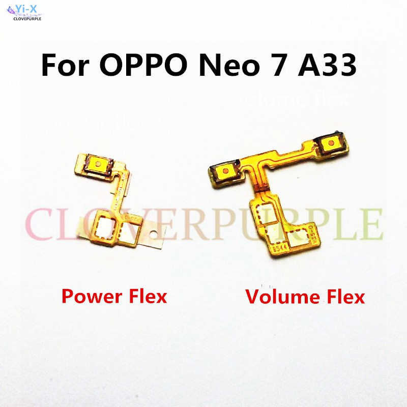 power On/ Off volume Up Down Switch Key Side Button Flex Cable For OPPO ...