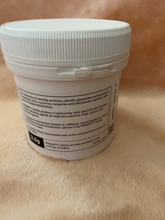 Presept (effervescent disinfectant tablets) | Shopee Philippines