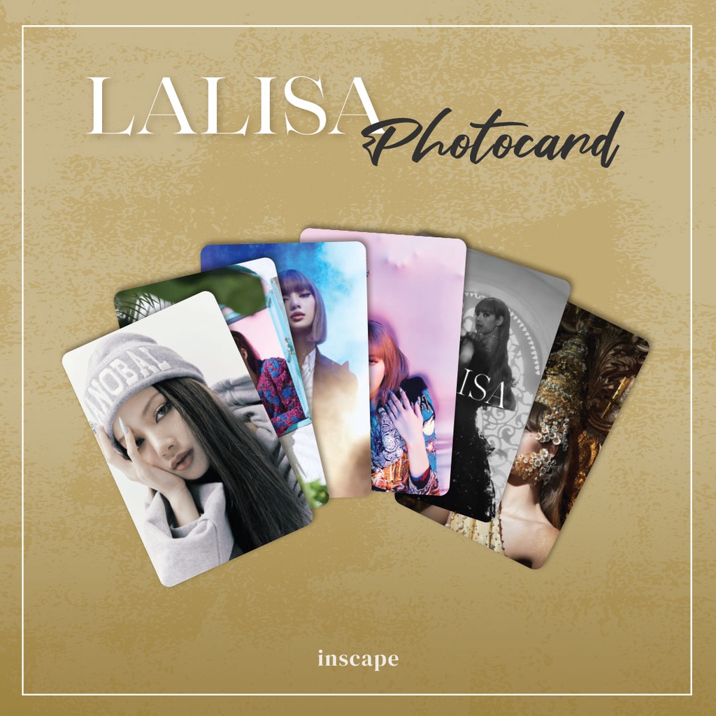 Lalisa money Photocard Lisa Blackpink Kpop | Shopee Philippines
