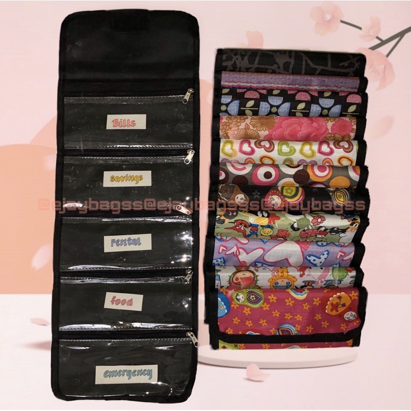 budget wallet money bills organizer 5 slots | Shopee Philippines