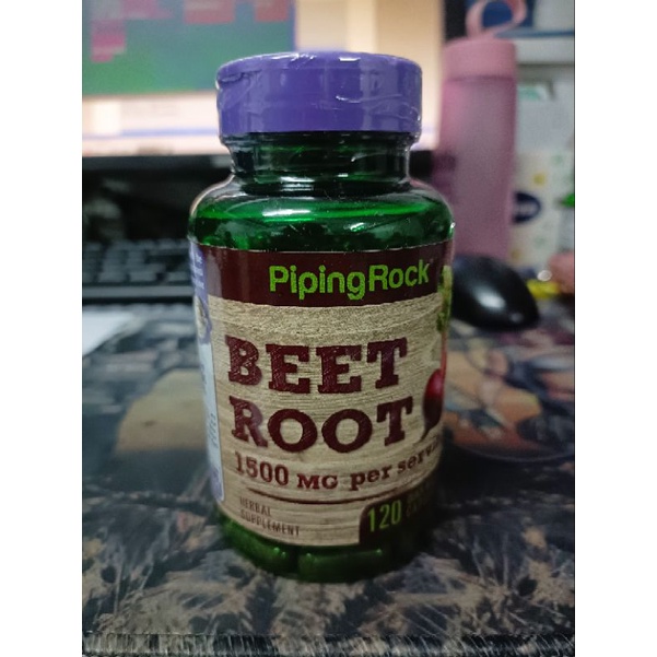 Beet root 1500mg per serving 120 capsule | Shopee Philippines
