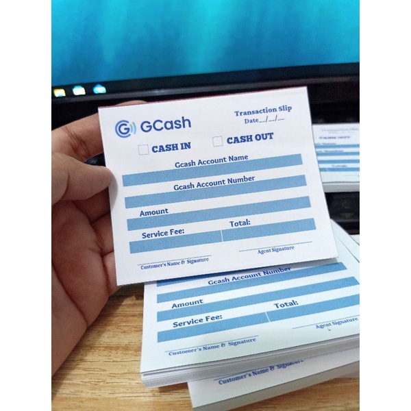 G-Cash Receipt / G-Cash Transaction Slip from Titaprint | Shopee ...