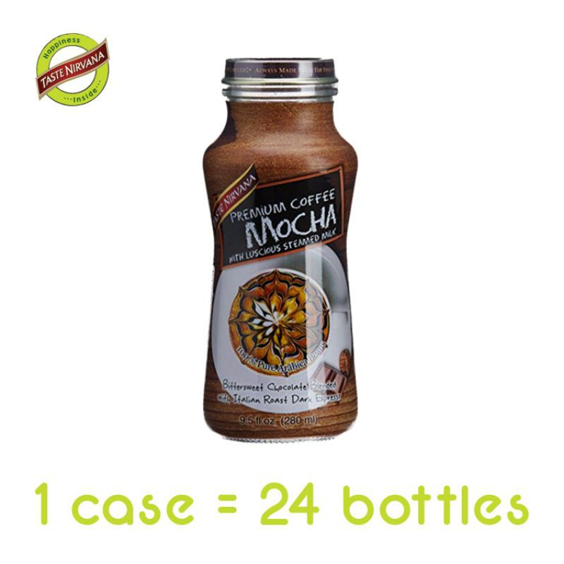 Taste Nirvana Mocha Iced Coffee Case 280ml x 24 | Shopee Philippines