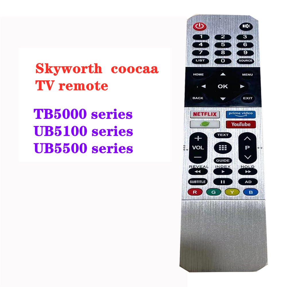 coocaa Skyworth Smart TV remote control (Original) TB5000, UB5100 ...