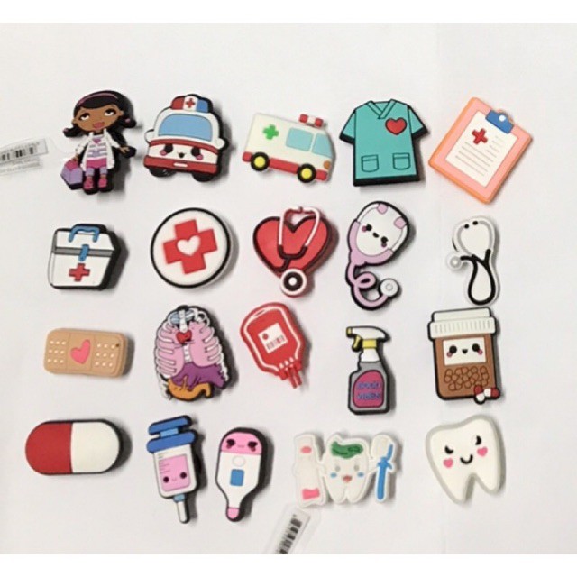 Medical Designs Croc Shoe CHarms Pins Jibbitz for Crocs | Shopee ...