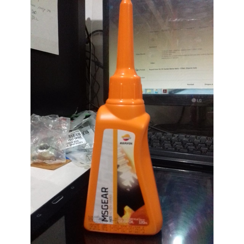 Repsol Gear Oil, Matic Motor Gardan Oil 120ML (Guaranteed Original ...