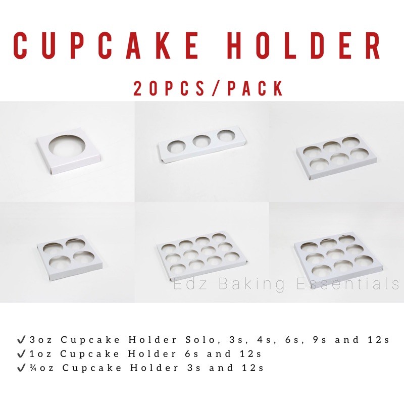Cupcake Holder 20pcs (RM Boxes) | Shopee Philippines