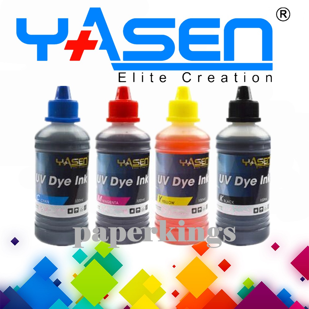 Yasen canon printers UV Dye Ink 100ml for ip2770 mp237 mp287 mg2570s ...