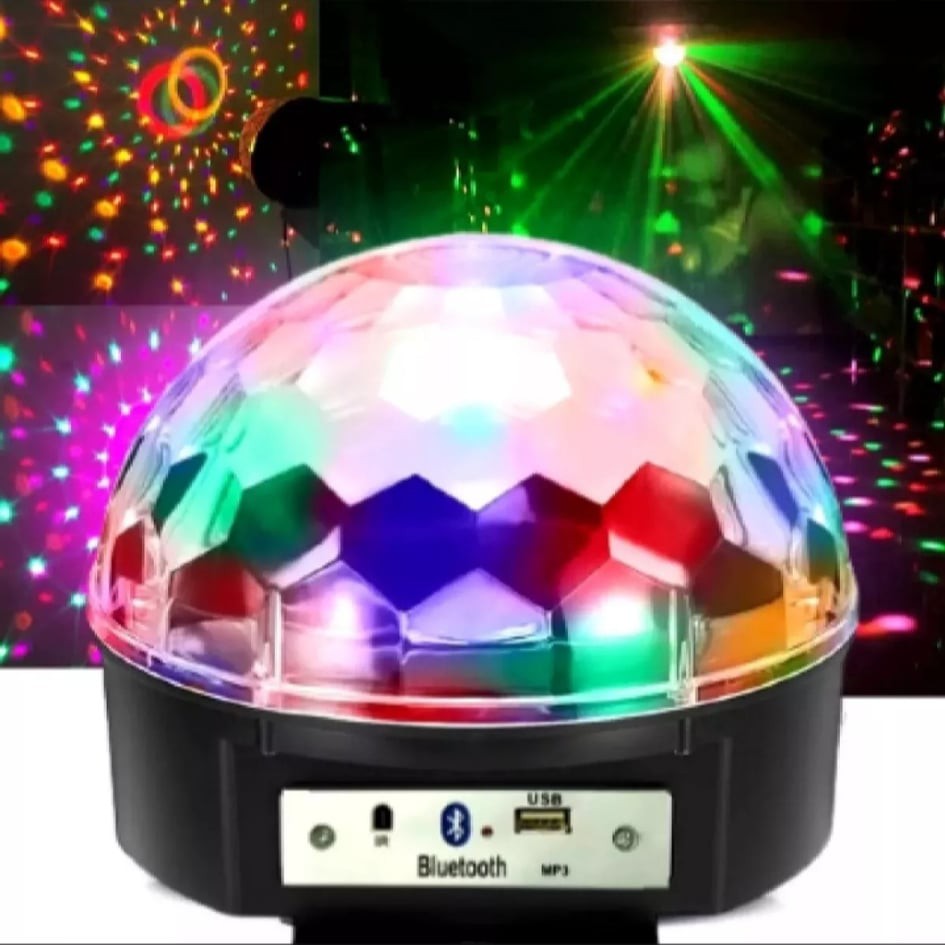 BLUETOOTH MP3 LED Crystal Magic Ball Light with Remote | Shopee Philippines
