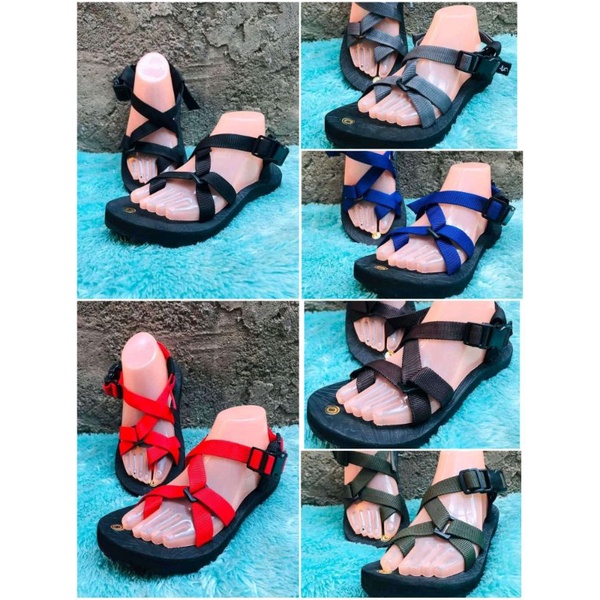 OUTDOOR SANDUGO SANDALS CROSS DESIGN | Shopee Philippines