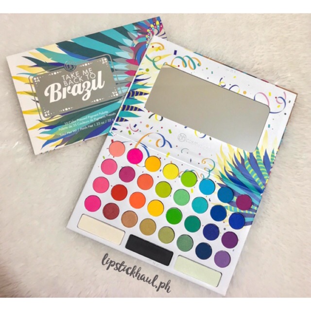 Mini Bag I Love Brazil Makeup Palette 1 Unid | Saubhaya Makeup