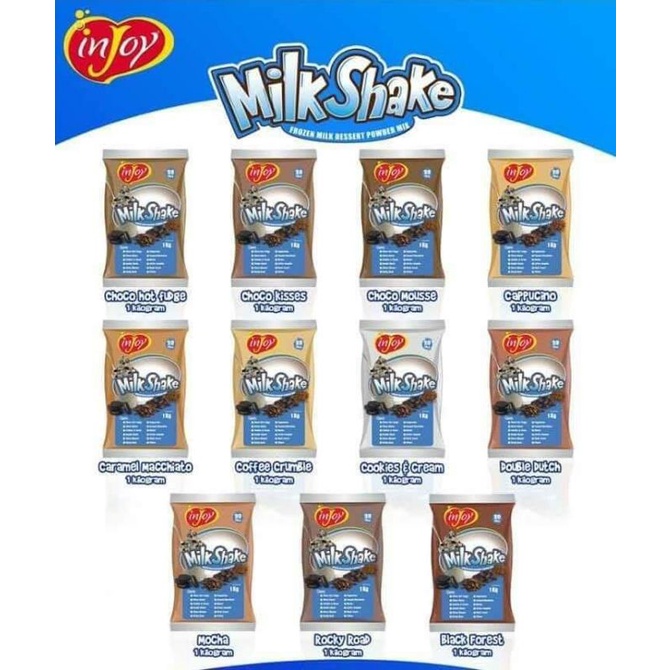 Milkshake Injoy powder 1kg | Shopee Philippines