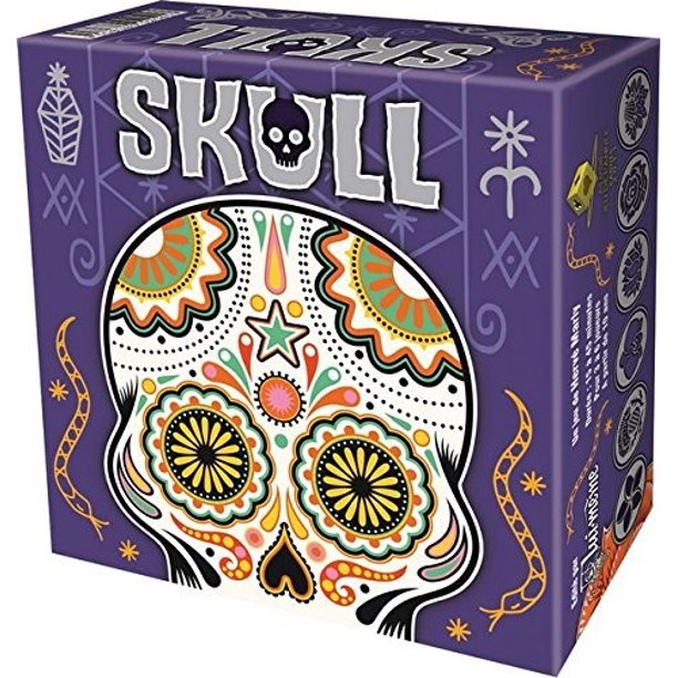 Skull Party Game Bluffing Game Strategy Game Fun Game For Game Night 