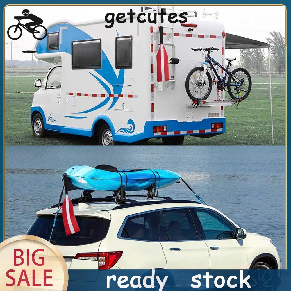 New Kayak Canoes Long Travel Towing Warning Sign Flag Red Safety Flag ...