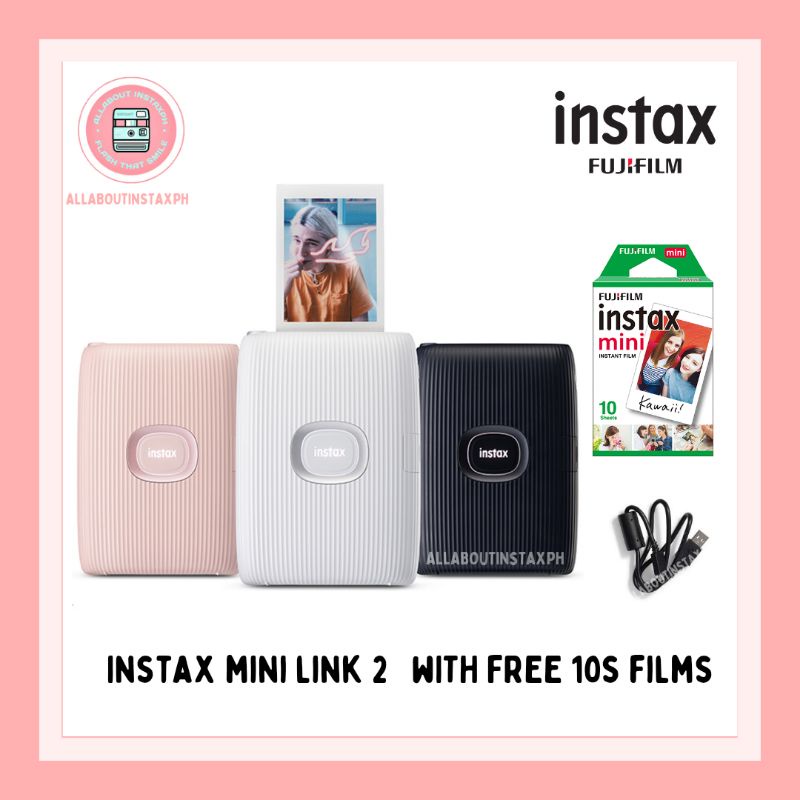 Instax mini link 2 printer with FREE 10 sheets mini films/All about ...