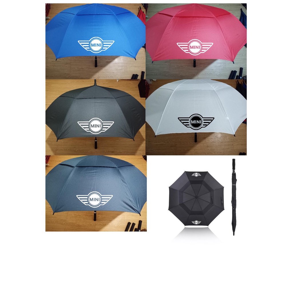 ORIGINAL DOUBLE CANOPY MINI COOPER GOLF UMBRELLA | Shopee Philippines
