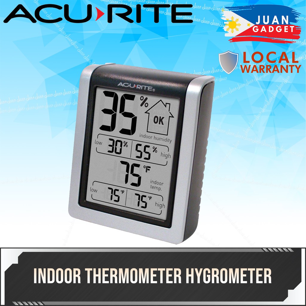 AcuRite 00613 Indoor Humidity Monitor Hygrometer | JG Superstore ...