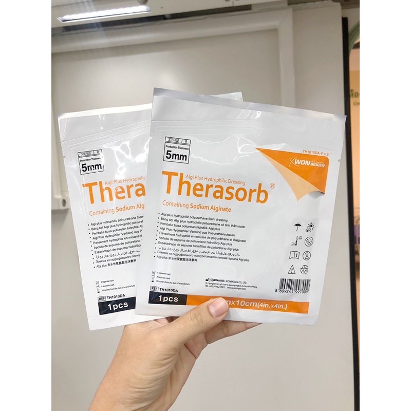 Therasorb algiplus hydrophilic dressing Pressure Sores (10x10cm ...