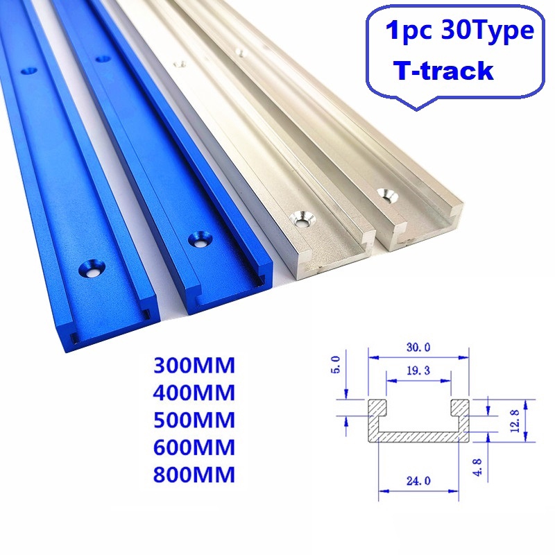 1pc Aluminium alloy T-tracks Slot Miter Track And Miter Bar Slider ...
