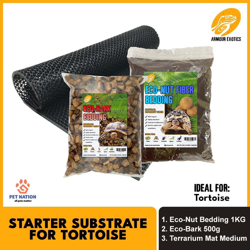 Armour Exotics Tortoise Substrate Sets - Armour Exotics Substrate and ...