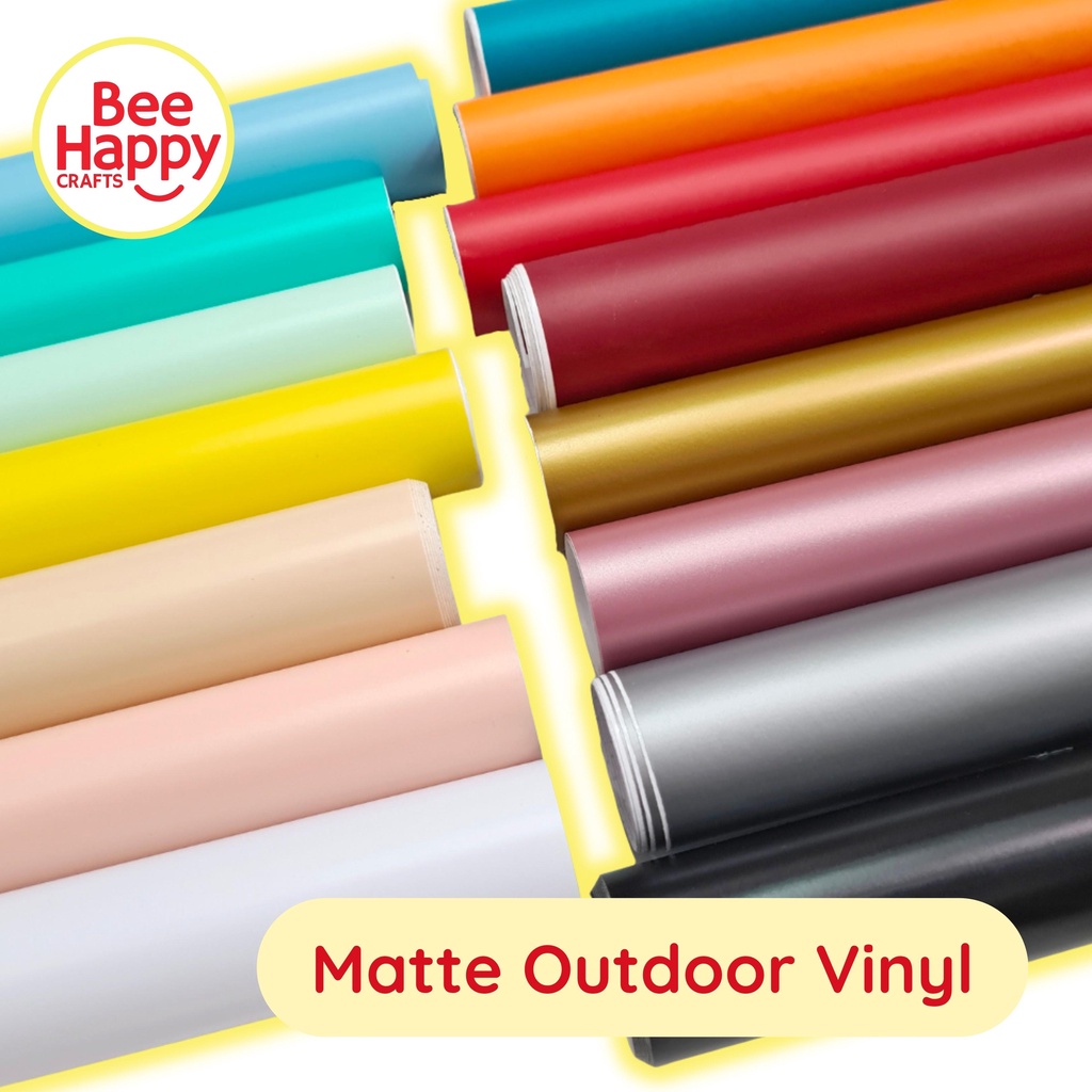 Matte Vinyl/Decals 12″ x 1 Meter (Outdoor Vinyl) | Shopee Philippines