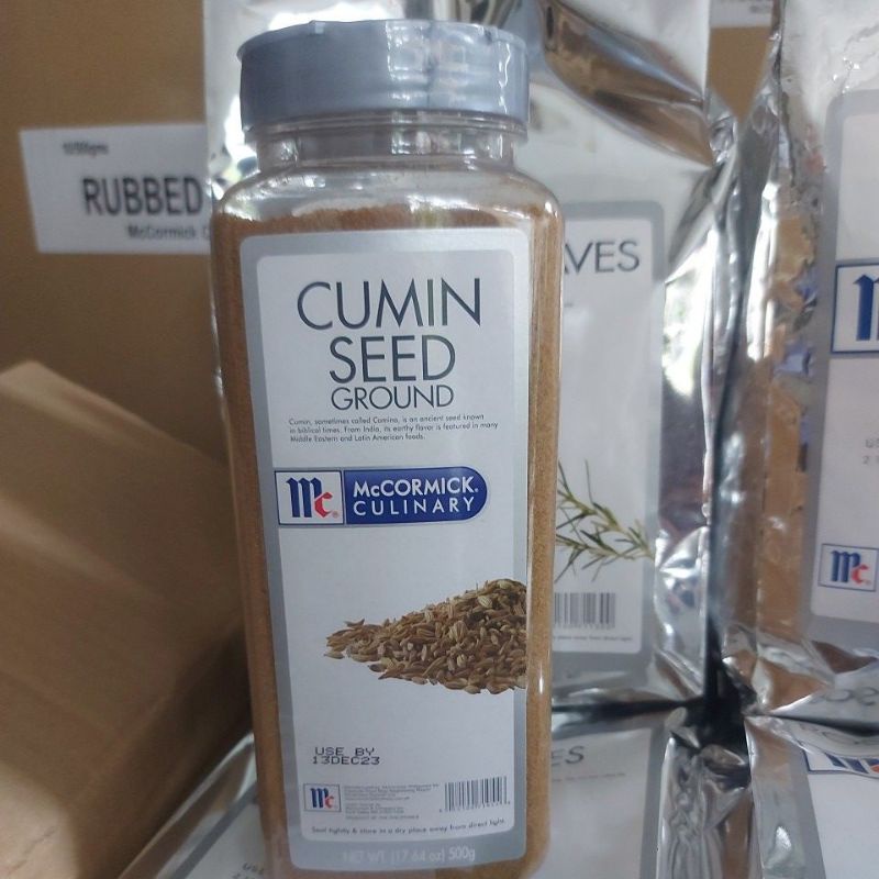 McCormick Cumin Seed Ground 500g Pet Bots | Shopee Philippines
