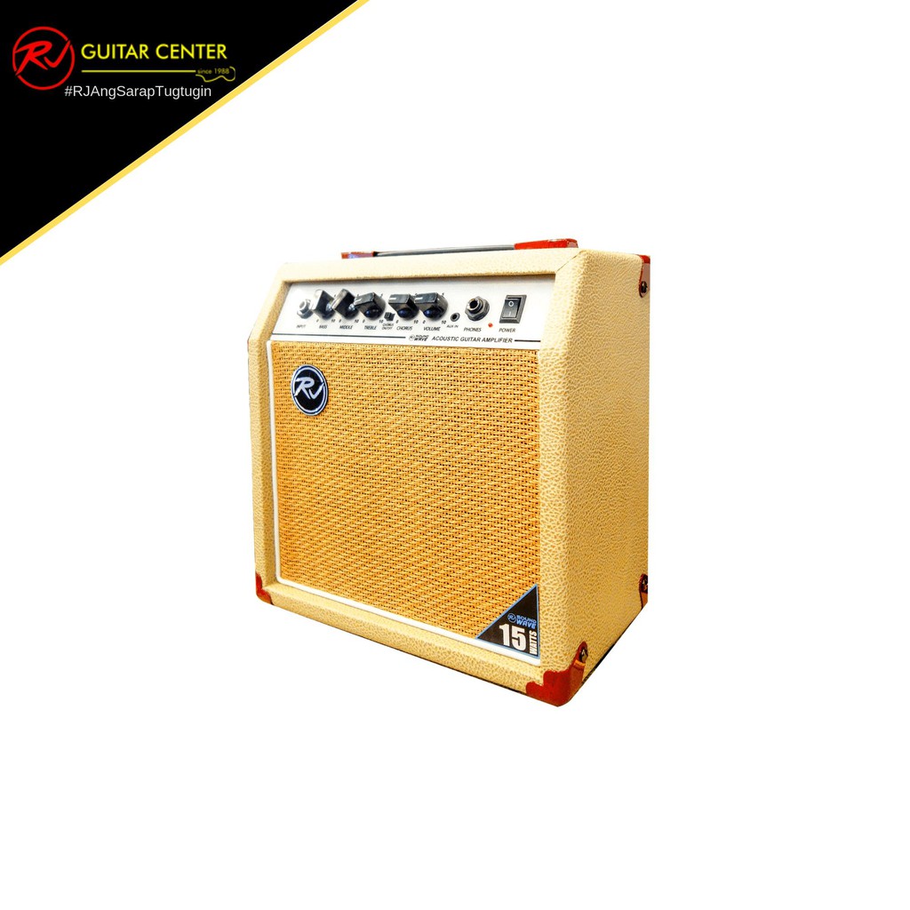 Rj Guitars Sound Wave Acoustic Amplifier - 15 Watts | Shopee Philippines