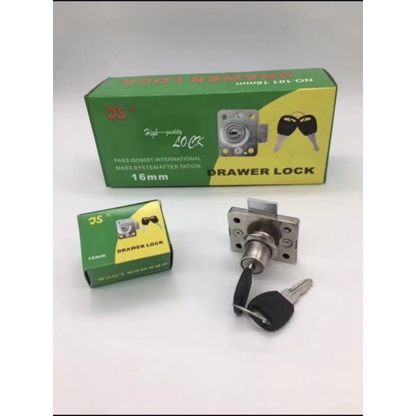 drawer lock 4 holes cabinet lock 16MM | Shopee Philippines