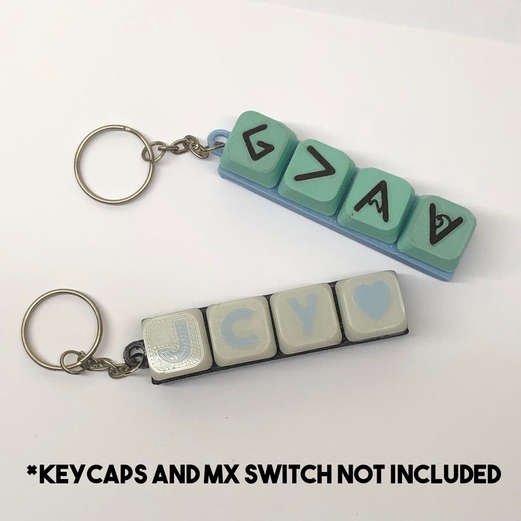 Mechanical Keyboard Fidget Keychain Base Only (Switch and Keycap not ...